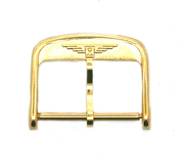 16mm Longines Gold Tone Stainless Steel Buckle Clasp – Kipliani
